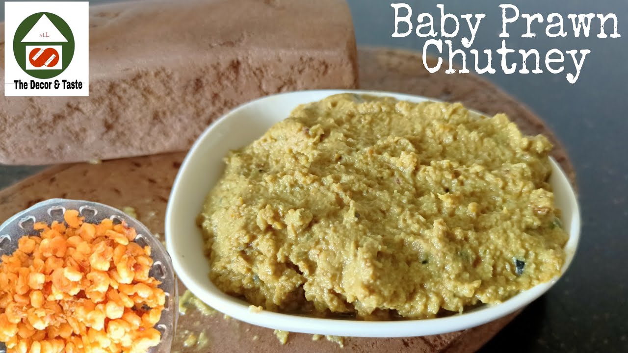 Baby Prawn Chutney, Shrimp Chutney, Chutney - YouTube