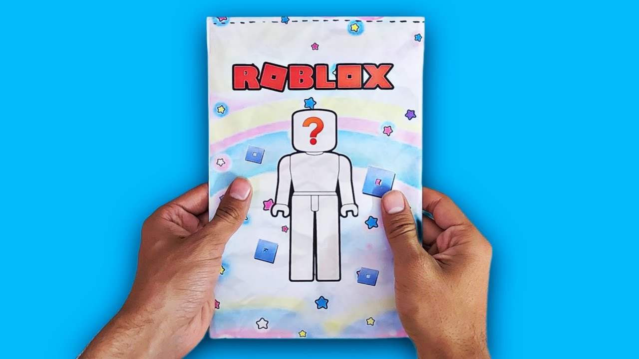 💙Paper diy💙 Roblox 로블록스 outfit blind bag 블라인드백 paper play - YouTube