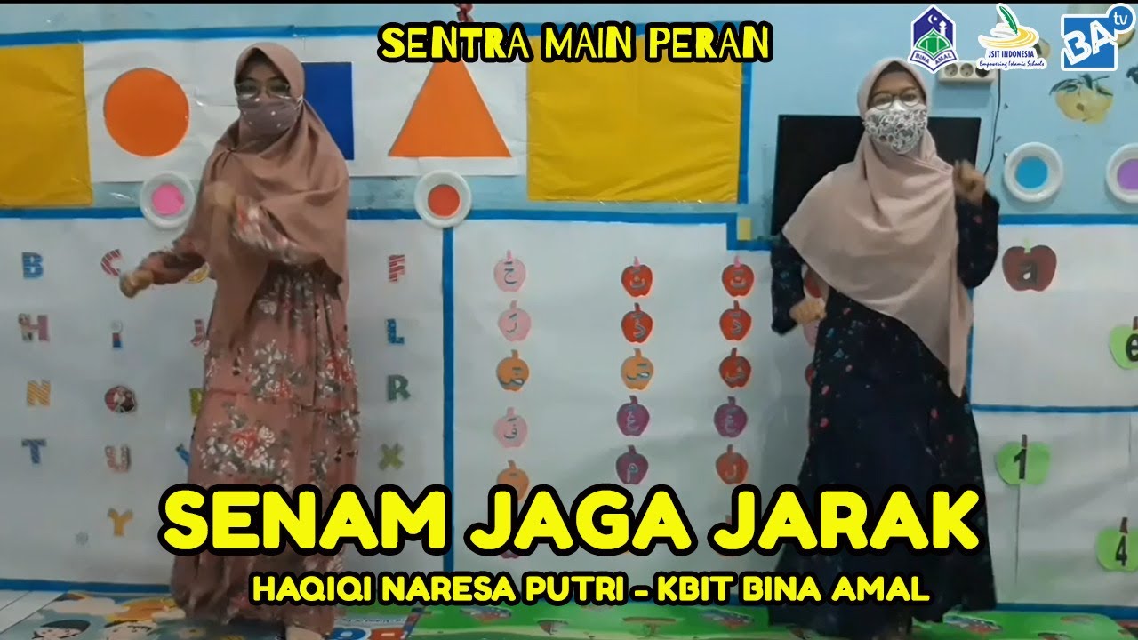 Sentra Main Peran | Senam Jaga Jarak | KBIT Bina Amal - YouTube