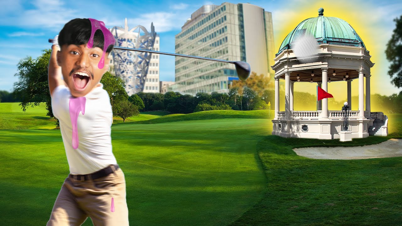 We Played Mini Golf Across the City! | Loser Get's Gunged... - YouTube