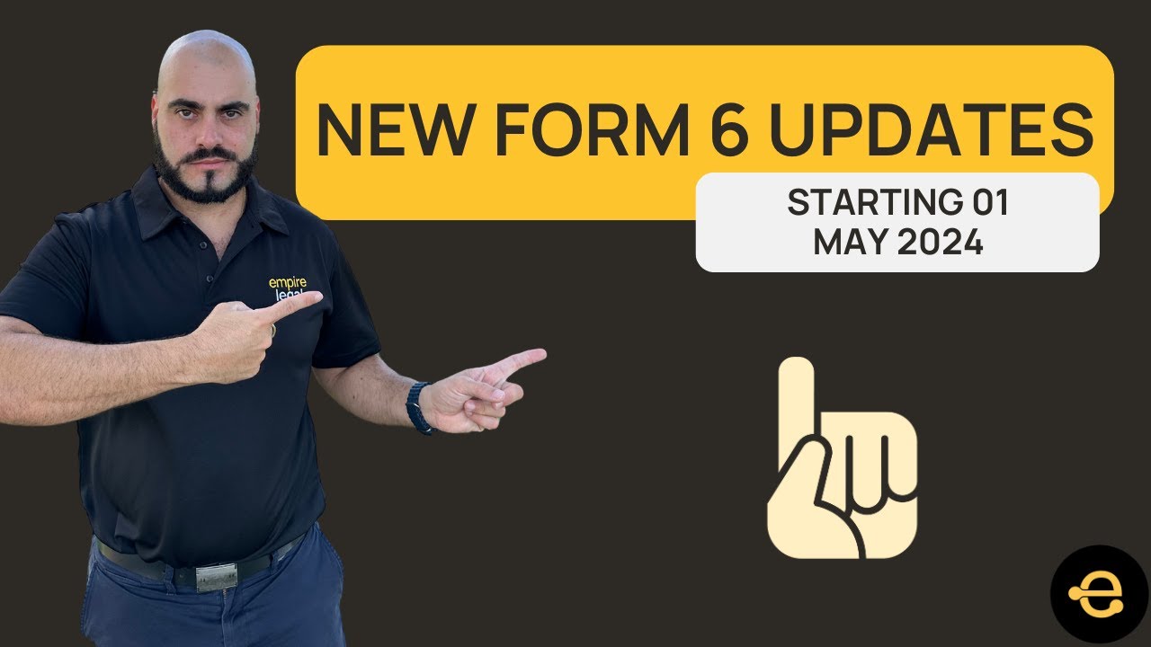 New FORM 6 changes coming 01 May 2024 for QLD Real Estate Agents ...