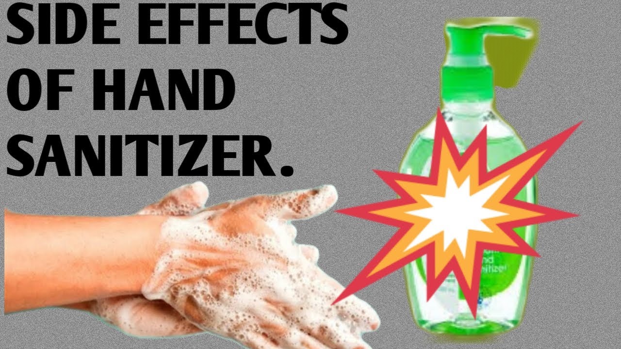 Side Effects Of Hand Sanitizer||What Happens To You When You Use Hand ...