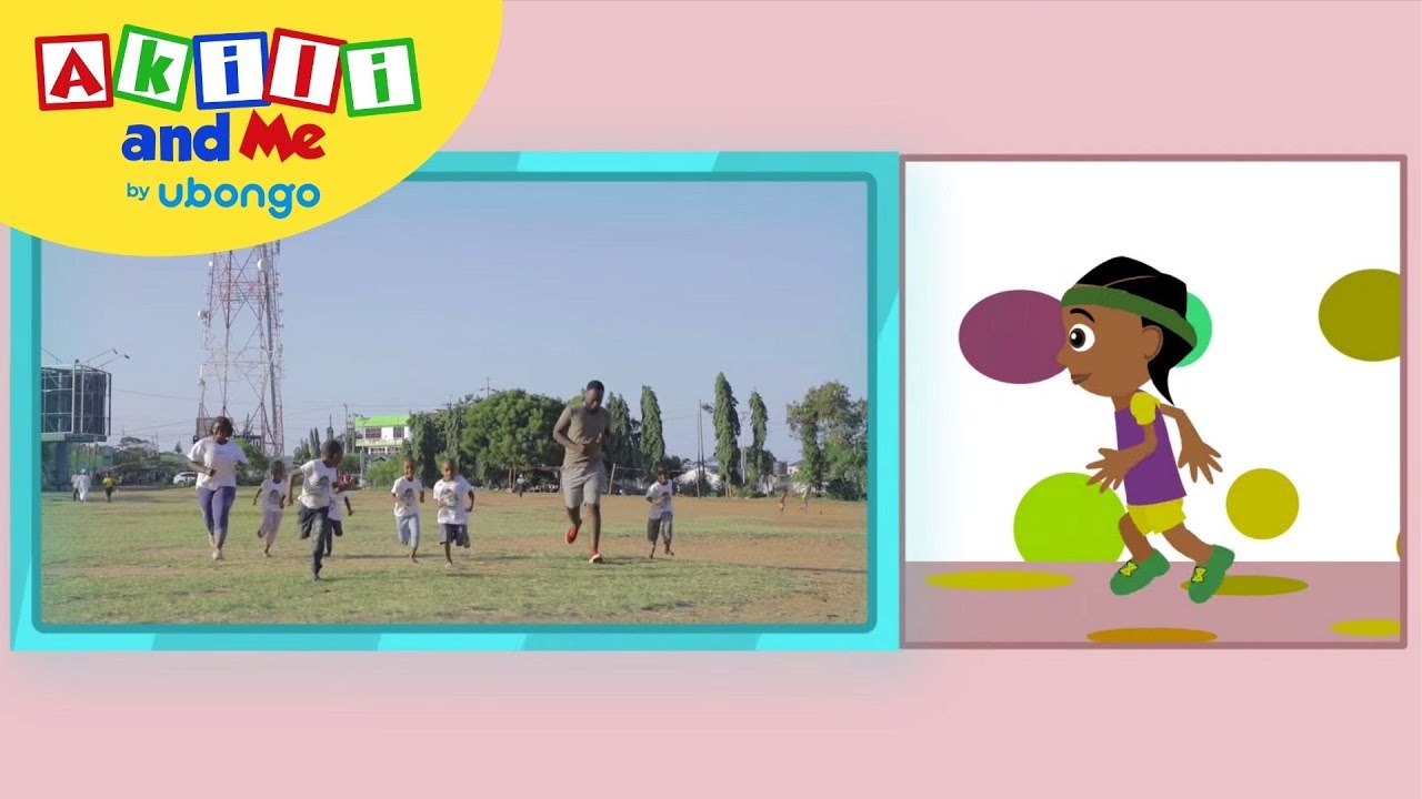 The Exercise Song! | Kids Health with Akili and Me | African ...