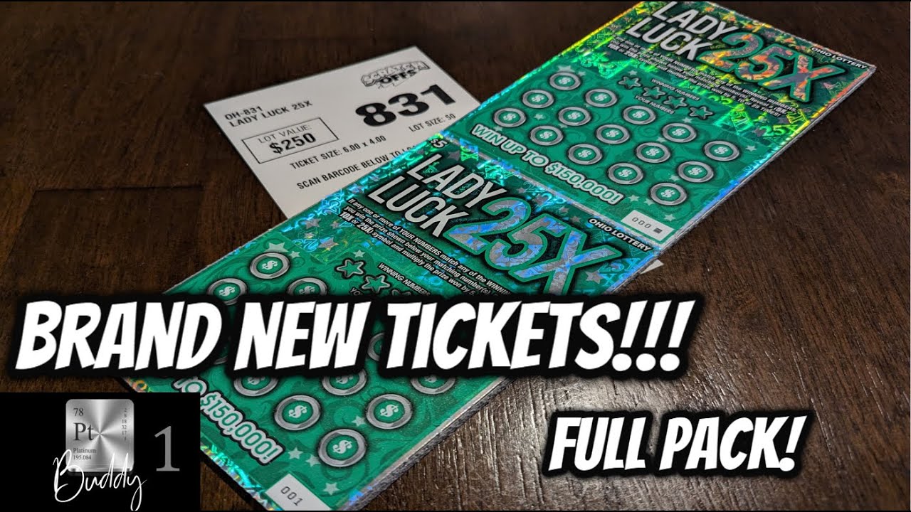 🟢LADY LUCK!🟢25X Full Pack🟢Ohio Lottery Scratch Off Tickets🟢 - YouTube