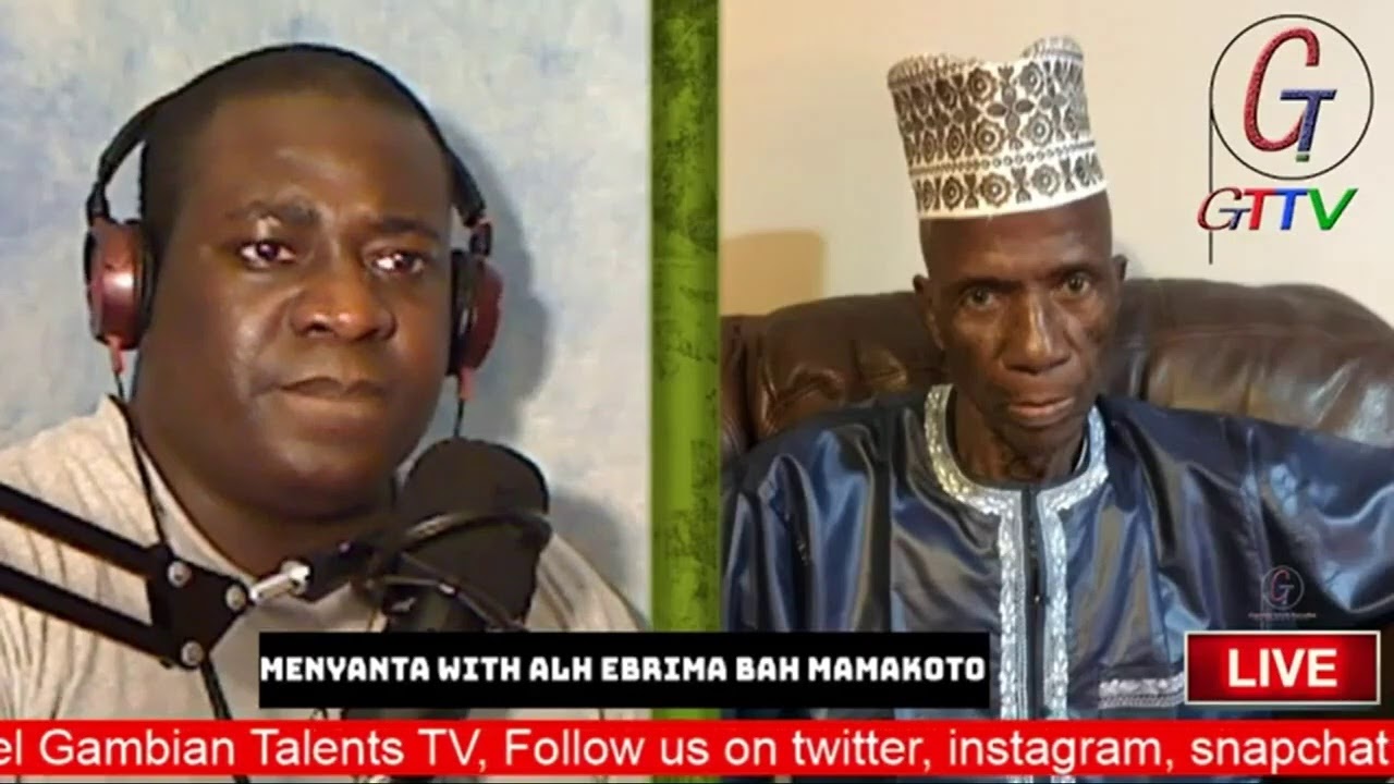 MENYANTA WITH ALH EBRIMA BAH MAMAKOTO - GAMBIA BEFORE INDEPENDENCE ...