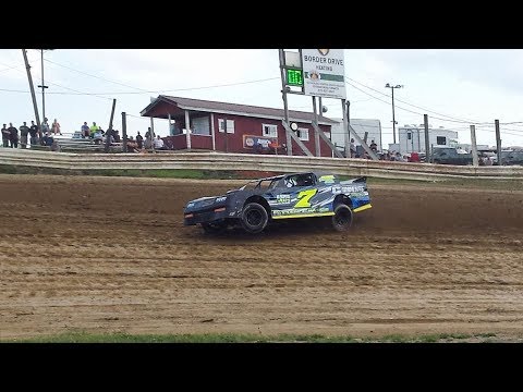Dylan Cecce win at Woodhull speedway 6/24/17 - YouTube
