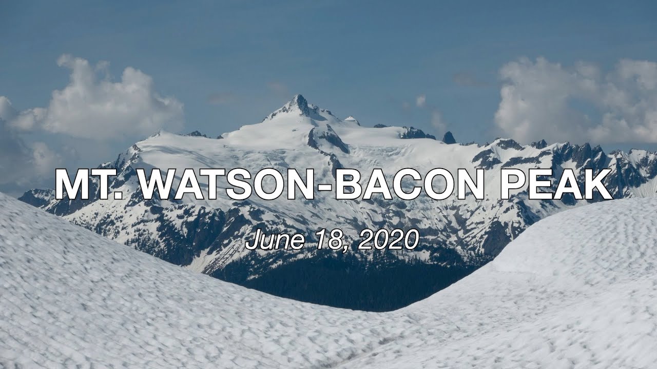 Mount Watson-Bacon Peak Ski Traverse - YouTube