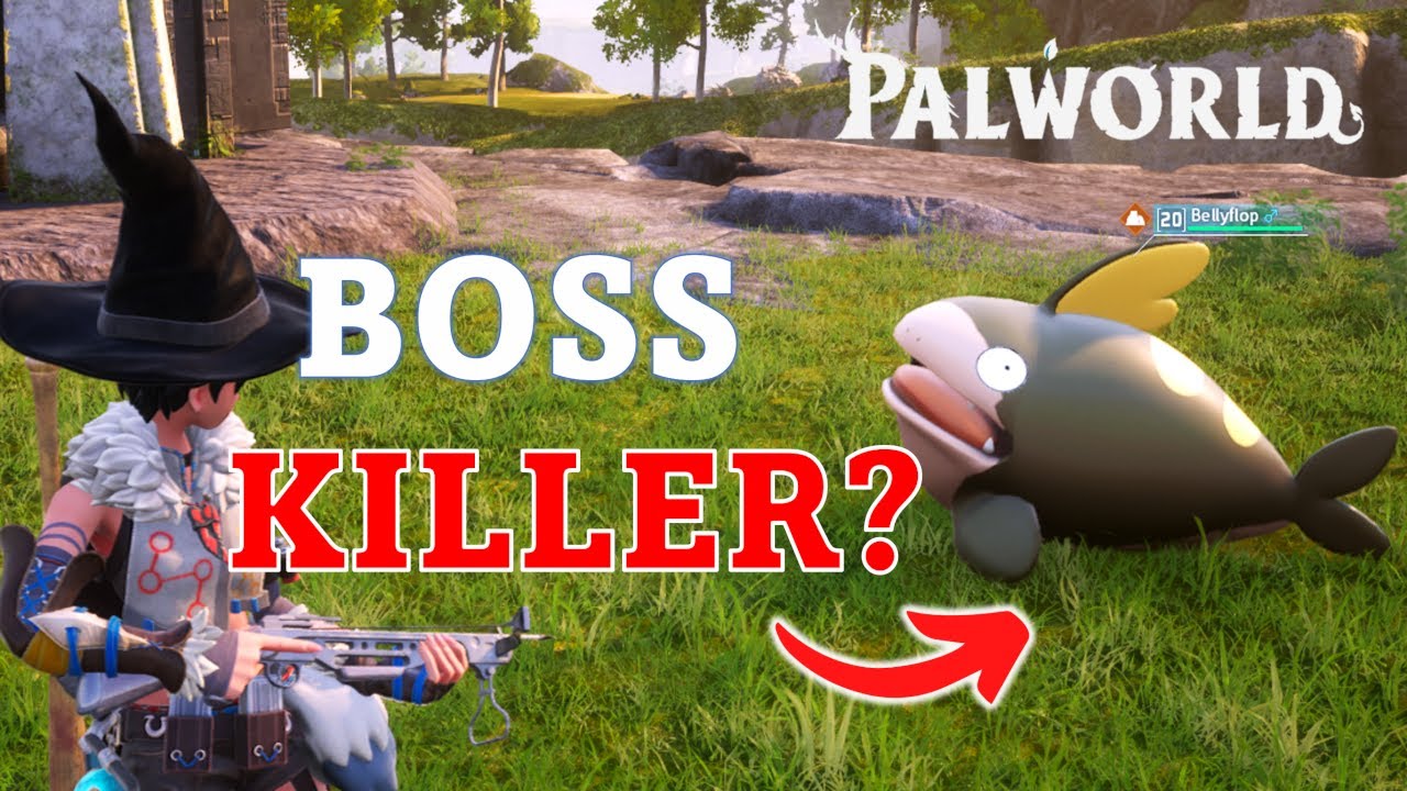 Can this DERP FISH beat the SYNDICATE boss? Kit plays Palworld 04 - YouTube