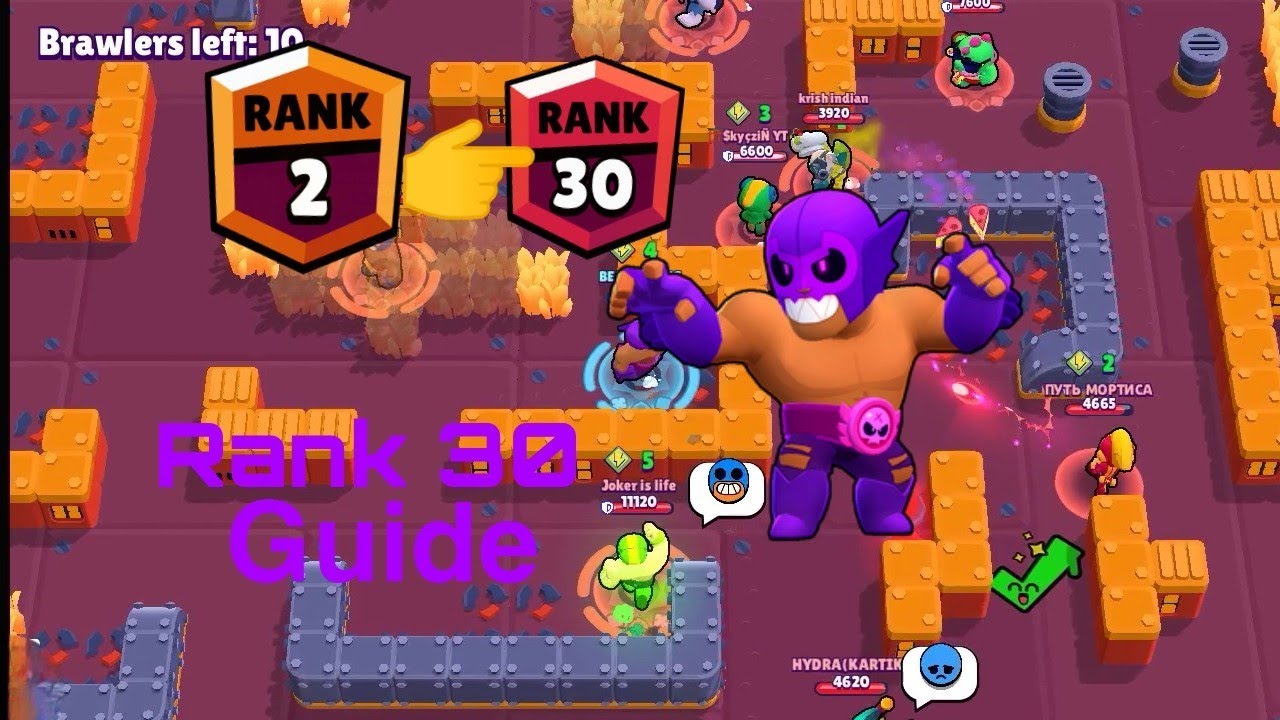 Rank 30 guide for new players solo showdown #brawlstars #rankpush # ...