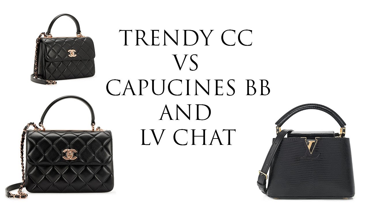 Chanel Trendy CC Small vs Louis Vuitton Capucines BB - YouTube