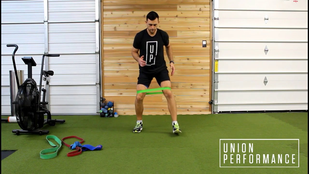 Mini Band Monster Walk-Forward - YouTube