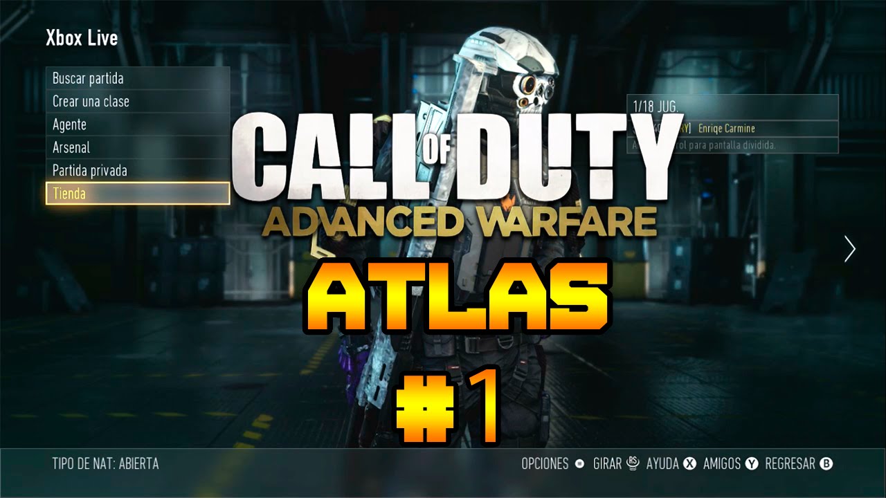 Call of Duty AW || Atlas: Road to Diamond #1 || 60 FPS - YouTube