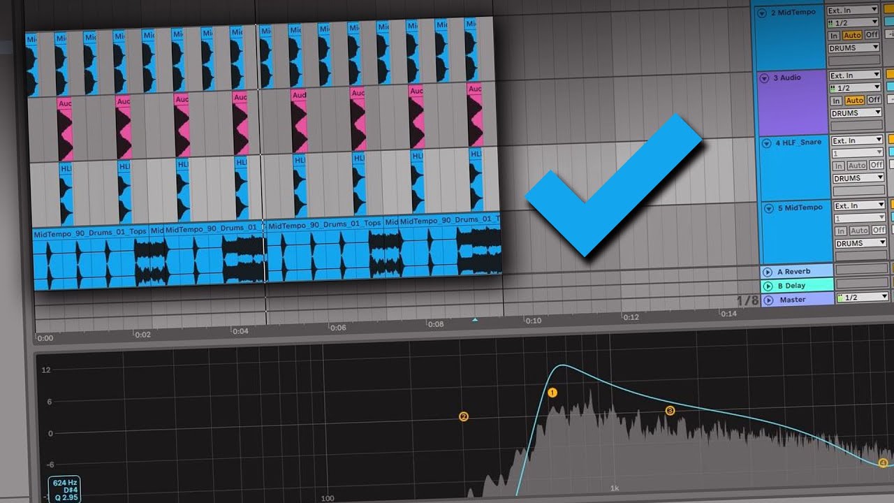 How To EDM: SOLID MidTempo / Dubstep Drums Tutorial - YouTube