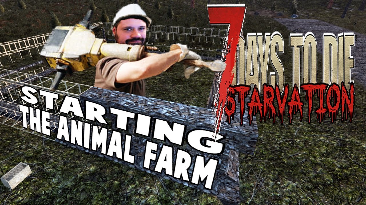 Animal Farm & Dog Commands | 7 Days To Die Starvation | E30 - YouTube