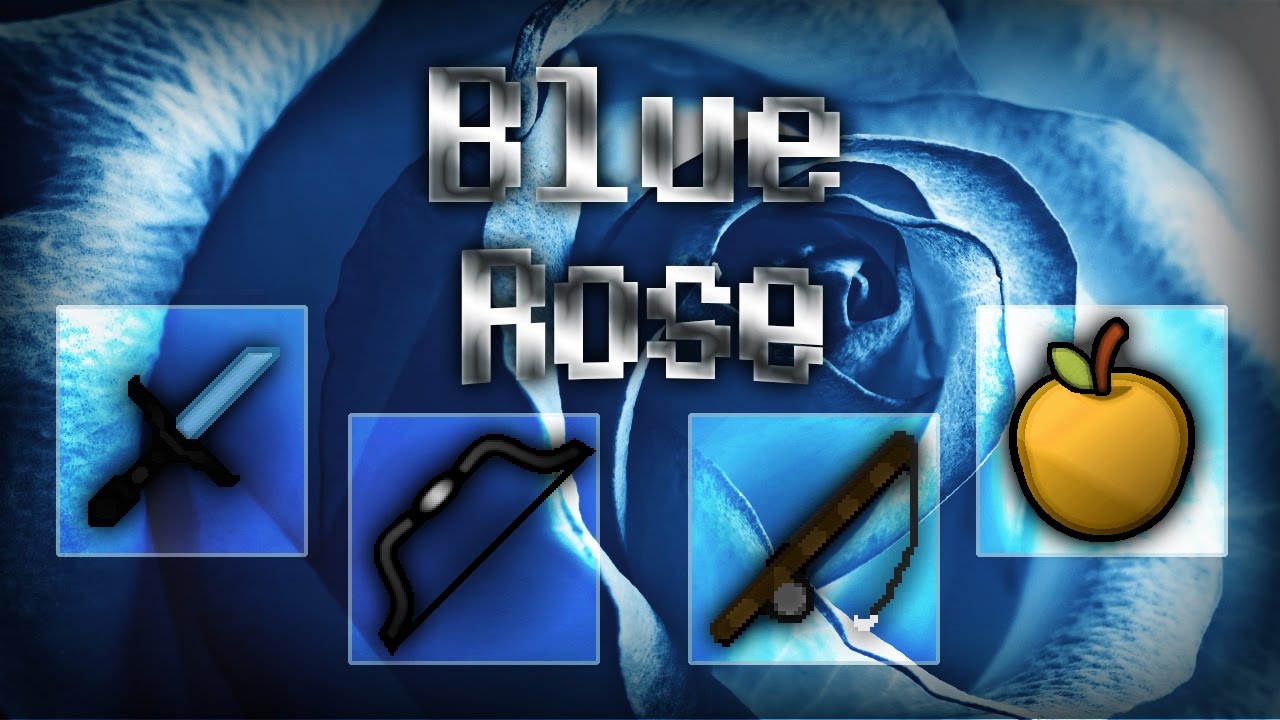 Minecraft PvP Texture Pack | Brndy's Blue Rose Pack - YouTube