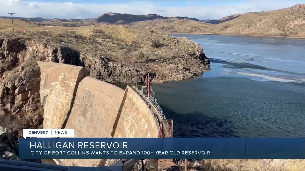 Ft. Collins wants to expand Halligan Reservoir - YouTube
