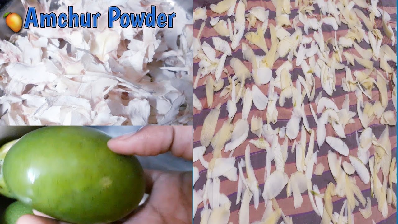 Homemade Amchur Powder|Amchur Powder Recipe|Amchur Powder Recipe In ...