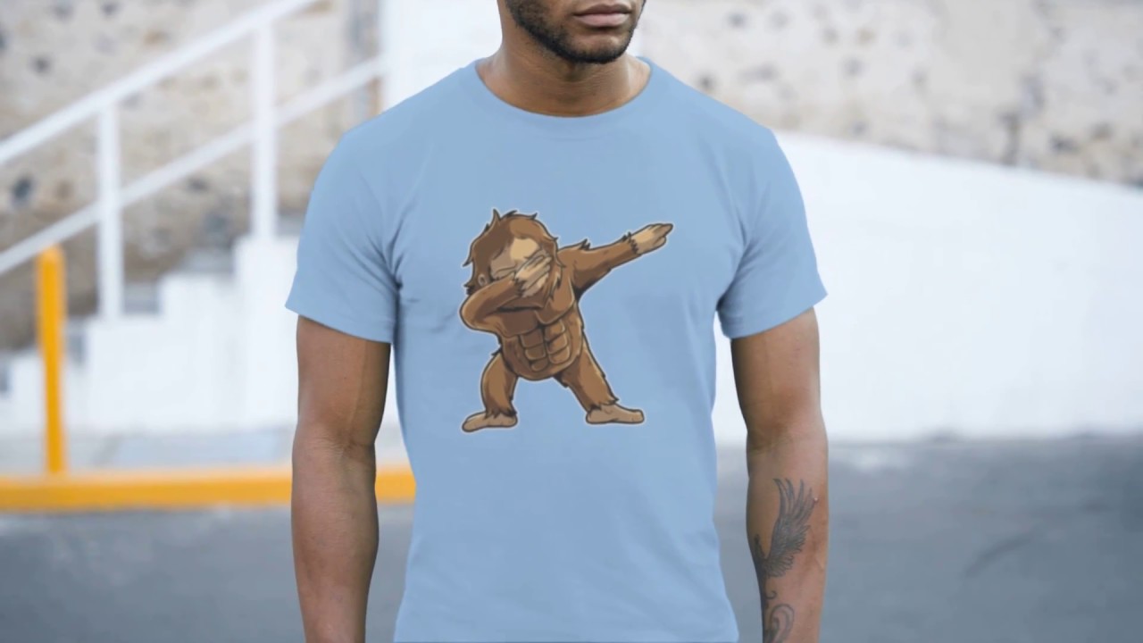 Cute Dabbing Bigfoot Shirt Funny Bigfoot Dab Tshirt Gift - YouTube