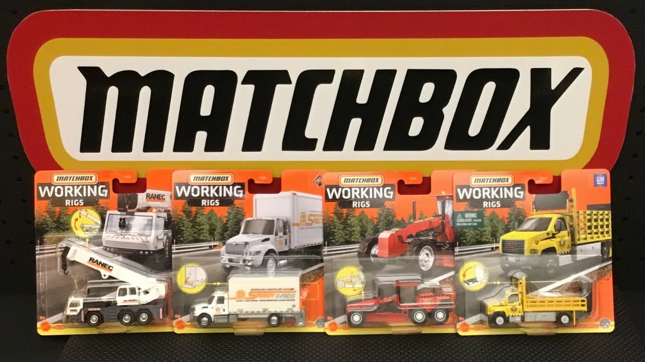 Matchbox 2021 Working Rigs Mix A Unboxing - YouTube
