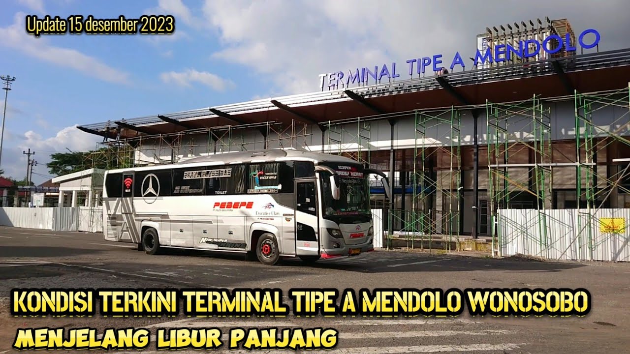 TERMINAL MENDOLO WONOSOBO hampir selesai renovasi ‼️menjelang libur ...