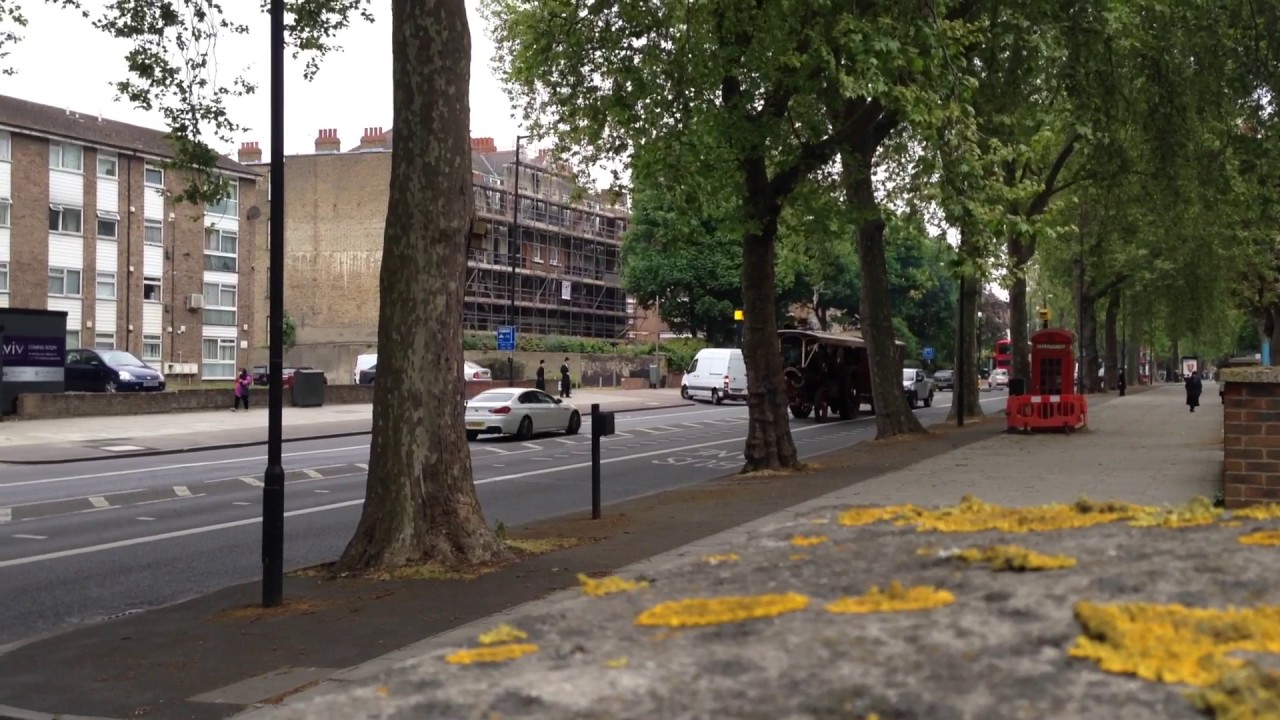 Steam Engine. In London. - YouTube