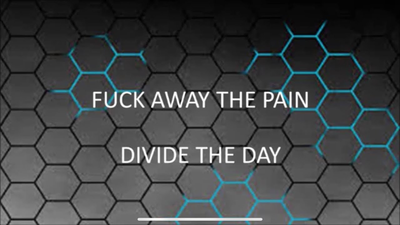 Divide The Day | Fuck Away The Pain (Lyrics) - YouTube