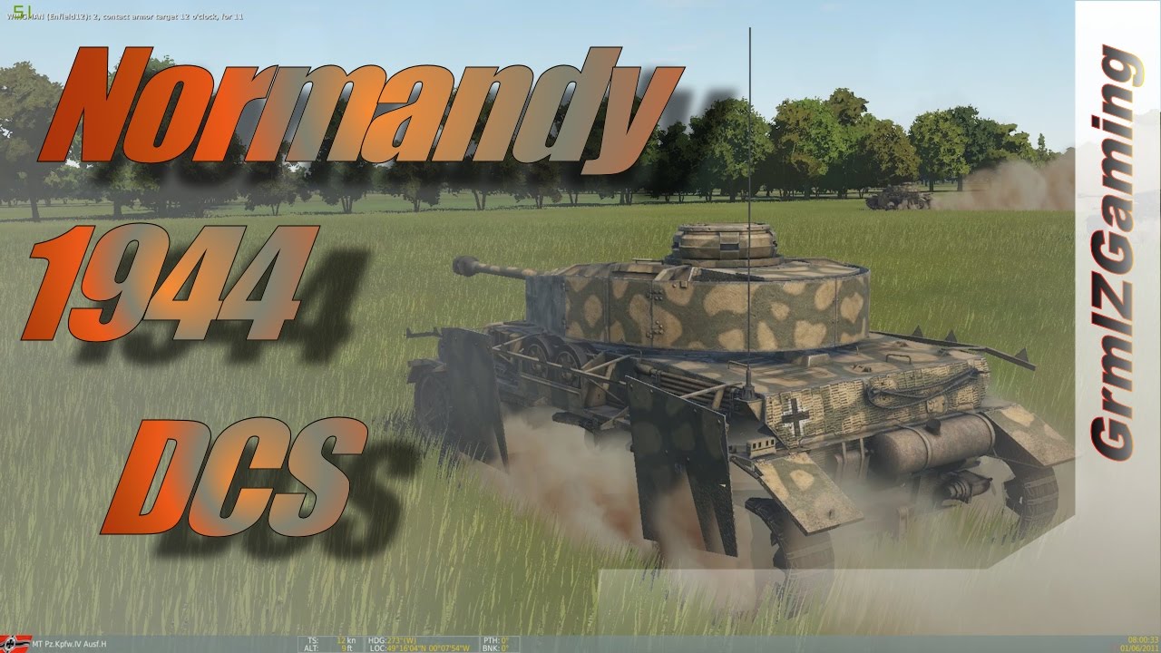 DCS - Normandy Map & WW2 Assets Pack Alpha - YouTube