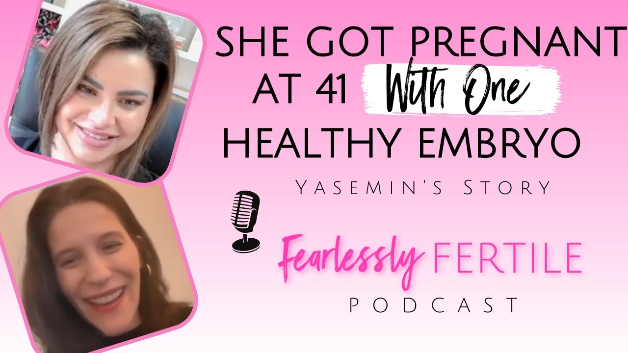 She Got Pregnant at 41 with ONE Healthy Embryo - YouTube