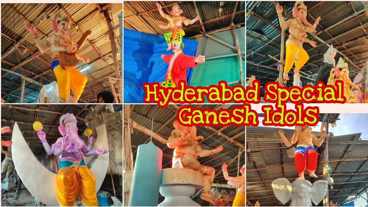 Hyderabad Special Ganesh Idols 2021 | Special Ganesh Idols in Hyderabad ...