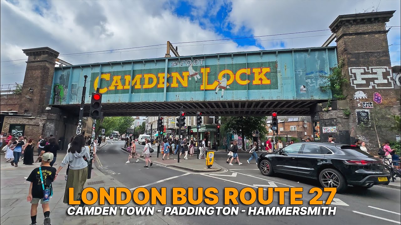 Discover London’s Streets: London Bus Ride, Route 27 from Camden to ...