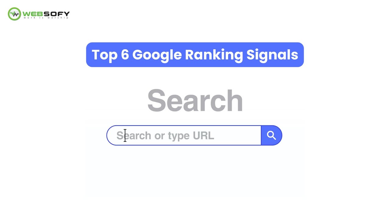 Top 6 Google Ranking Signals | #seo # - YouTube
