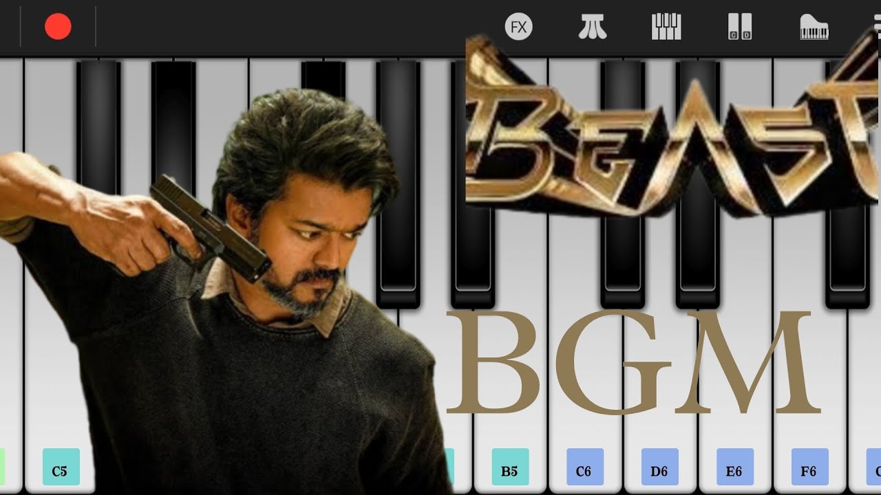 Beast Bgm on piano | GDS Beats | Thalapathy Vijay | Nelson - YouTube