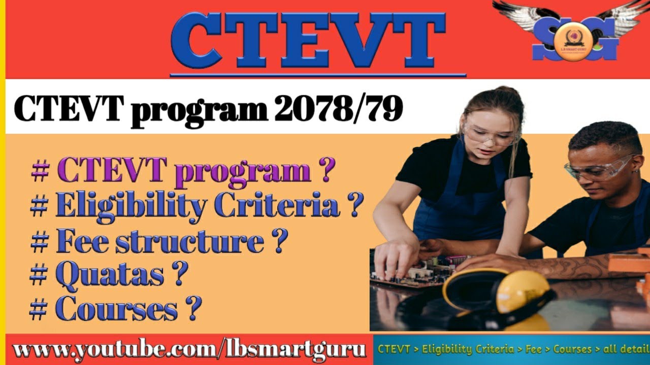 CTEVT Courses In Nepal 2022 Eligibility Criteria Fee Structure CTEVT Courses In Nepal 2022 Eligibility Criteria Fee Structure