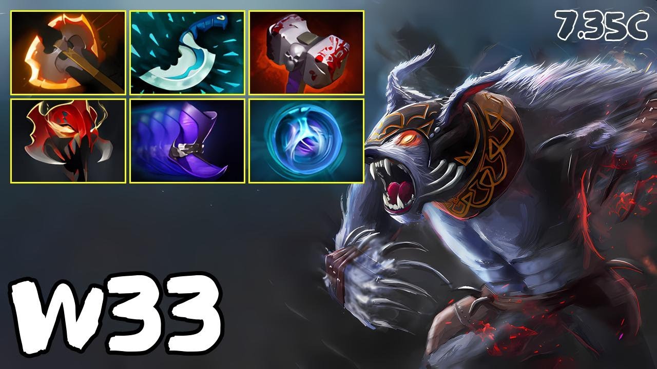 Pos 1 Ursa | w33 | 7.35c | Immortal Dota 2 Pro Plays - YouTube