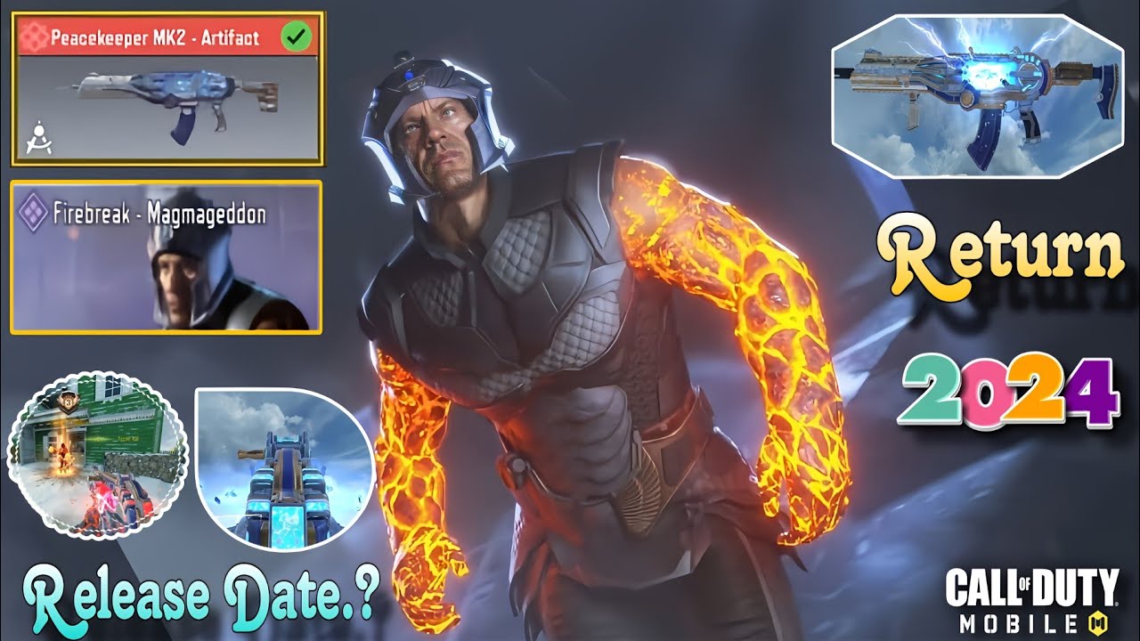 😱Magma Eruption Mythic Drop Return 2024 Mythic Peacekeeper MK2 Artifact ...
