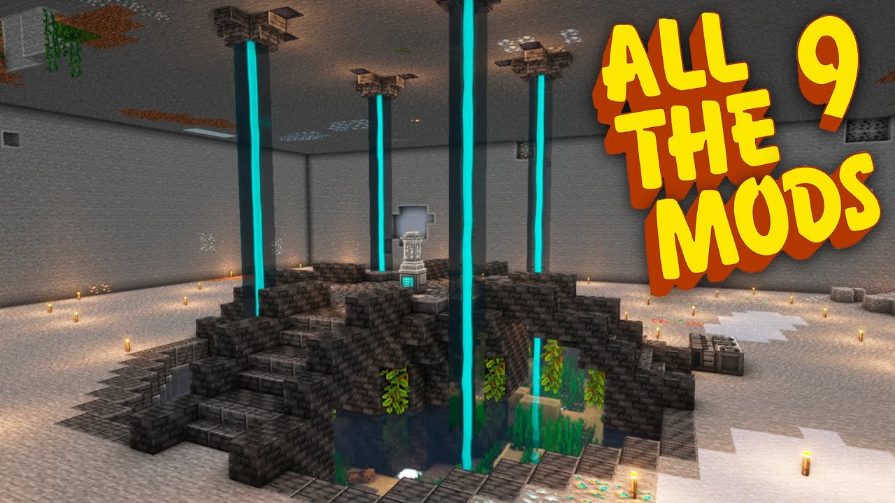 ATM9- CONSTRUINDO NOSSA NOVA BASE!!! EP EXTRA Pt 02 - YouTube