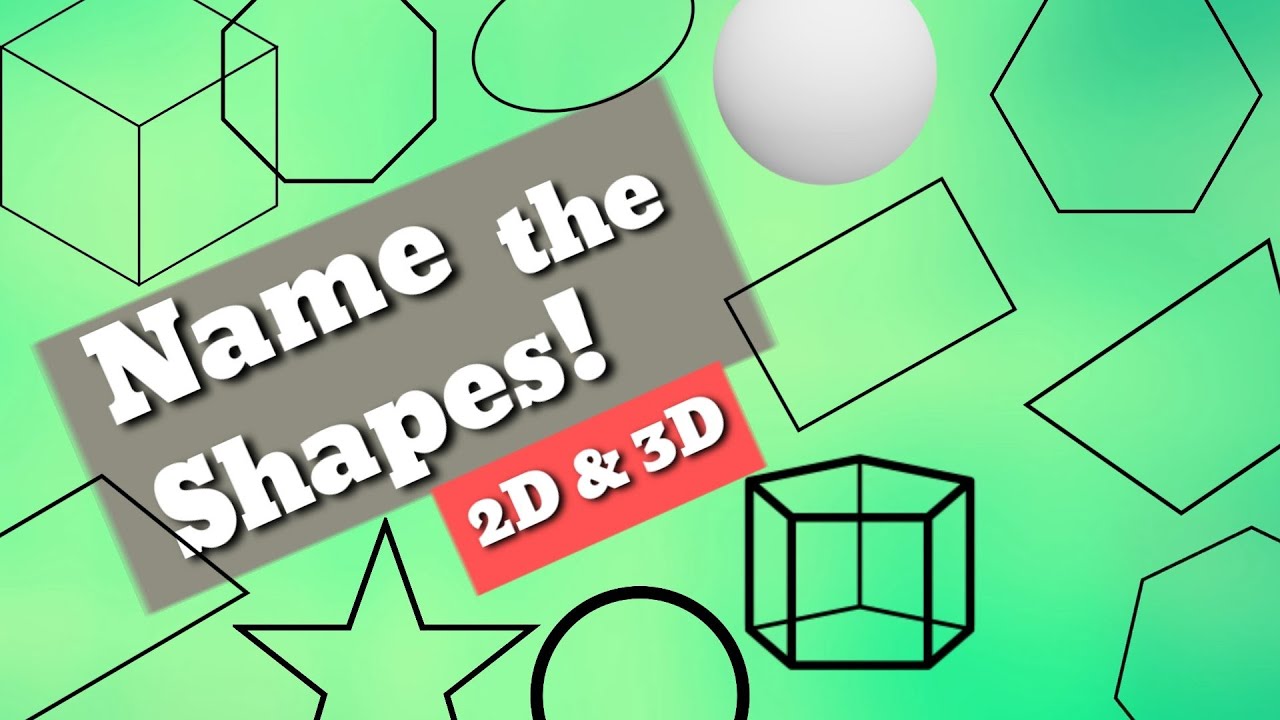 Name the Shapes - Geometry Quiz - YouTube