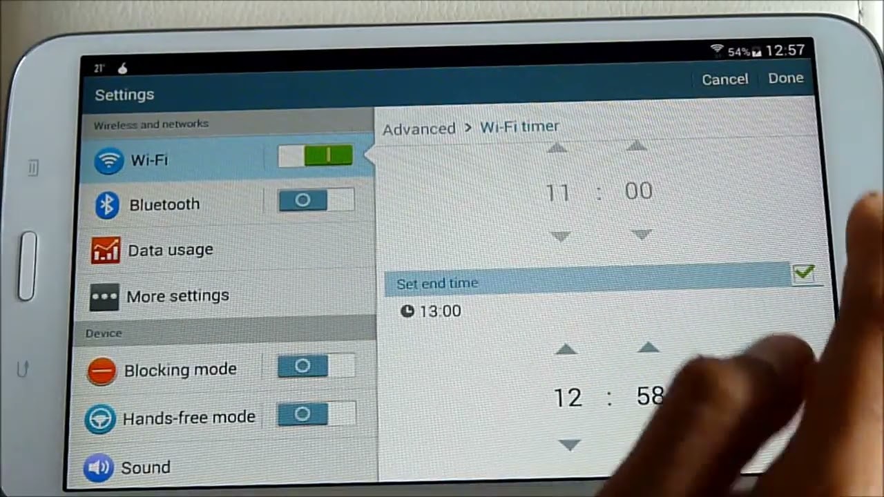 Auto Wifi Timer - YouTube