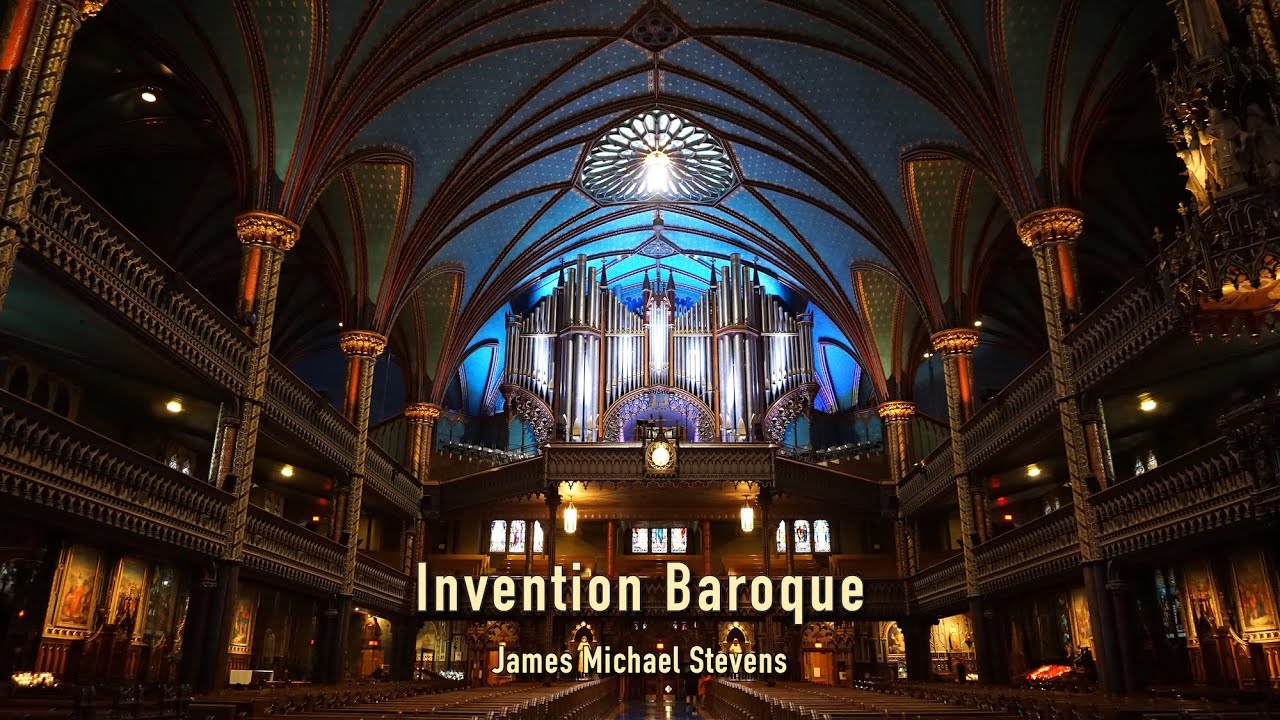 Invention Baroque - One Manual Organ Solo - YouTube