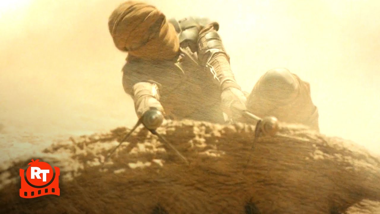 Dune: Part Two (2024) 4K - Paul Rides The Sandworm | Movieclips - YouTube