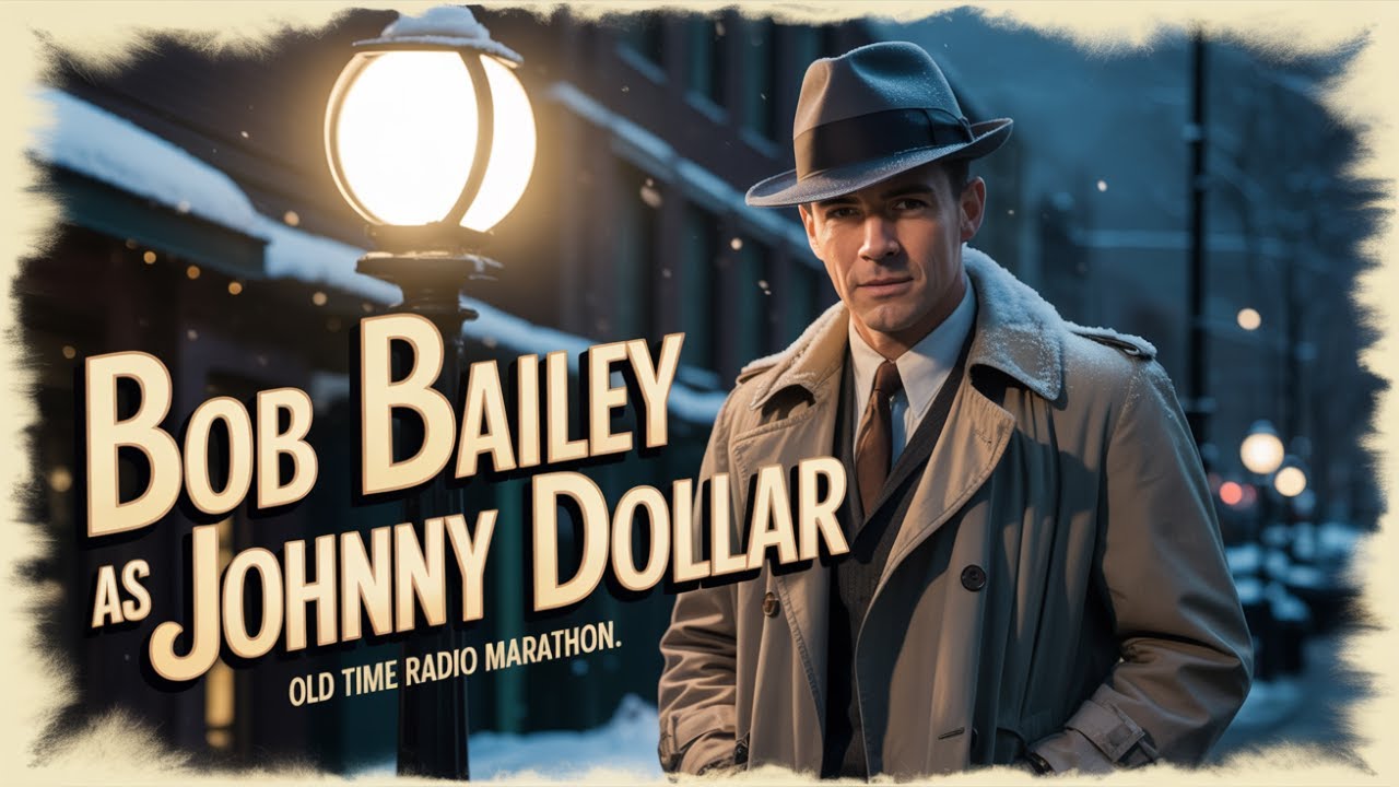 Bob Bailey as Johnny Dollar – Winter Case Files Marathon (Old Time ...