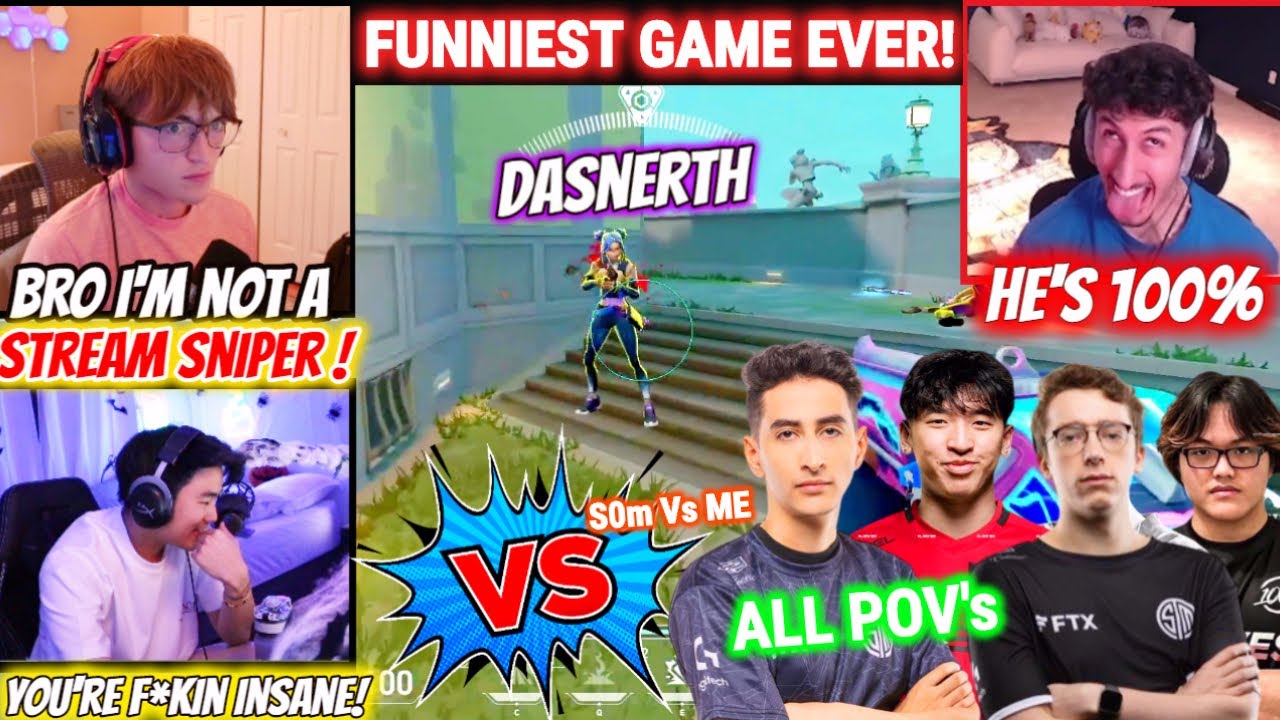 The Craziest VALORANT Match Ever Ft. S0m Dasnerth Mooda Subroza Marved ...