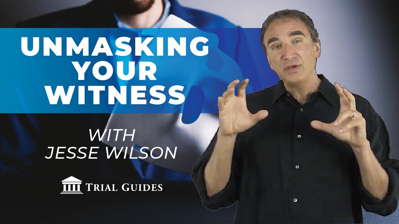 Unmasking Your Witness | Witness Preparation Series - YouTube
