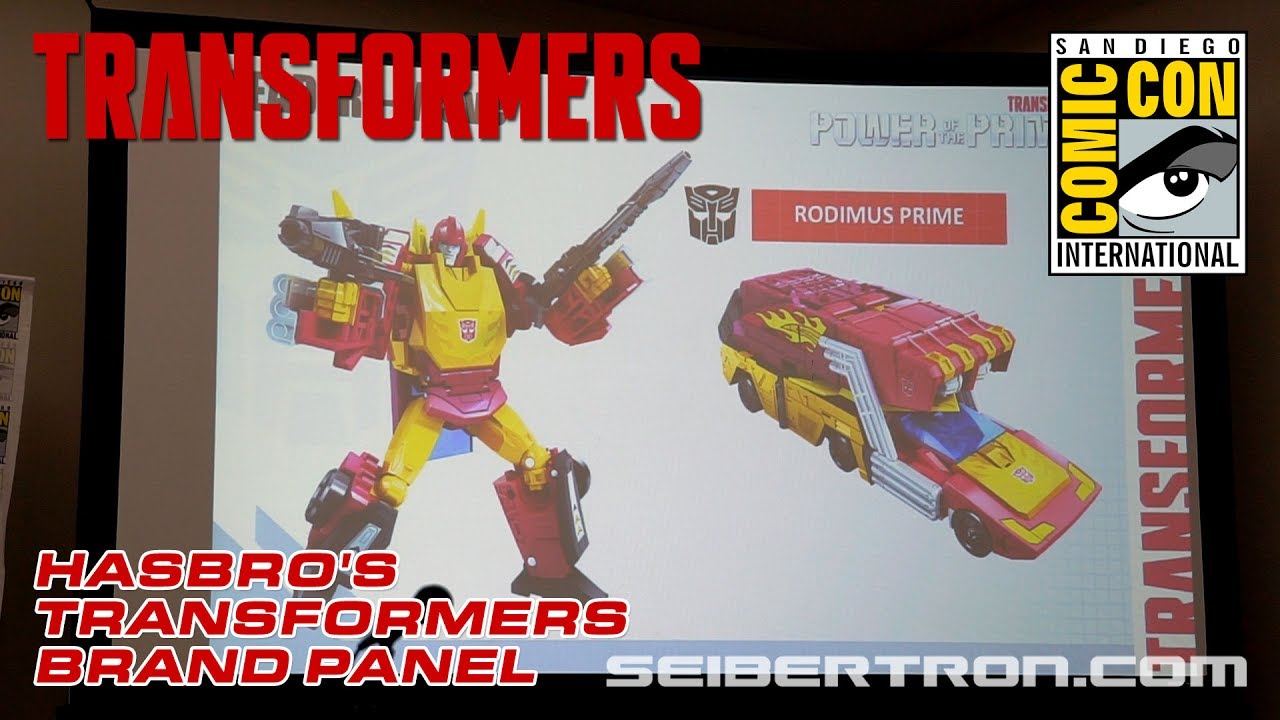Hasbro's Transformers Brand Panel featuring Power of the Primes and the ...