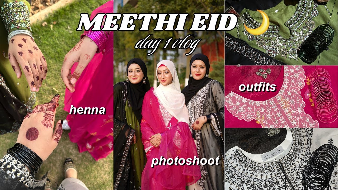 EID UL FITR VLOG | Meethi Eid 2025 | Had a Siblings Eid Photoshoot ...