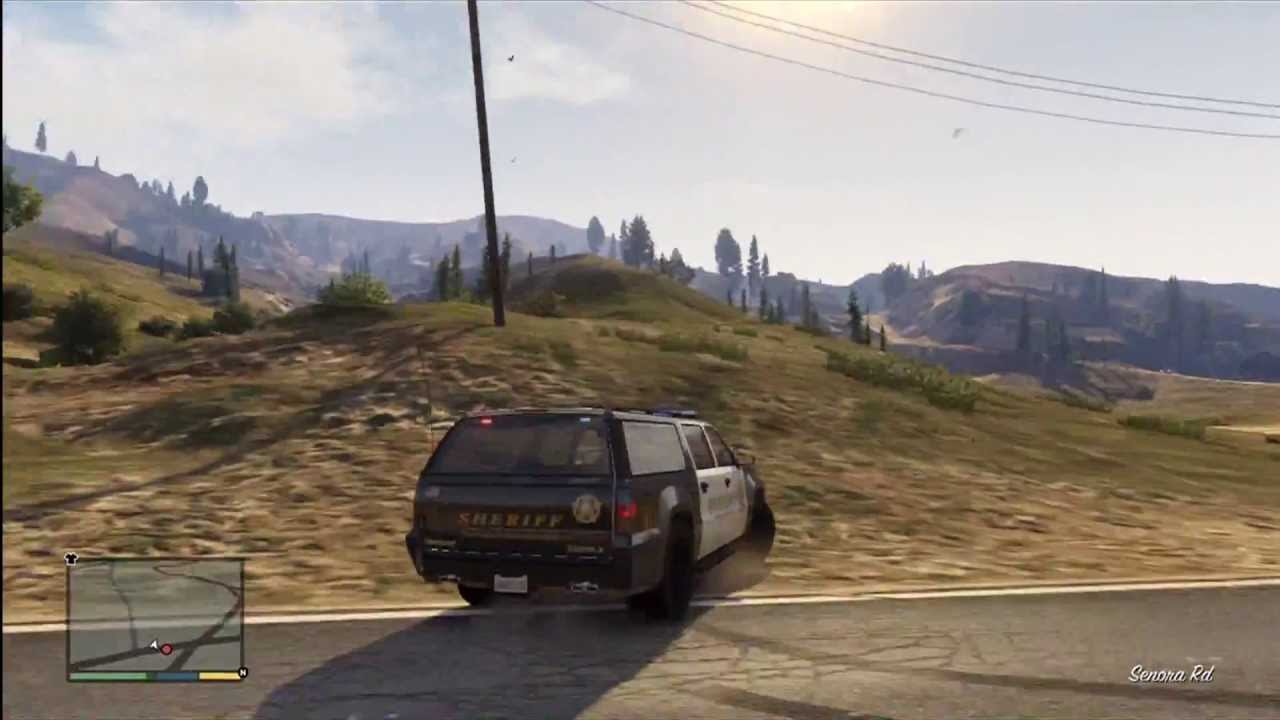 GTA 5: Rare Police FIB Sheriff SUV (Chevrolet Suburban) Gameplay Review ...