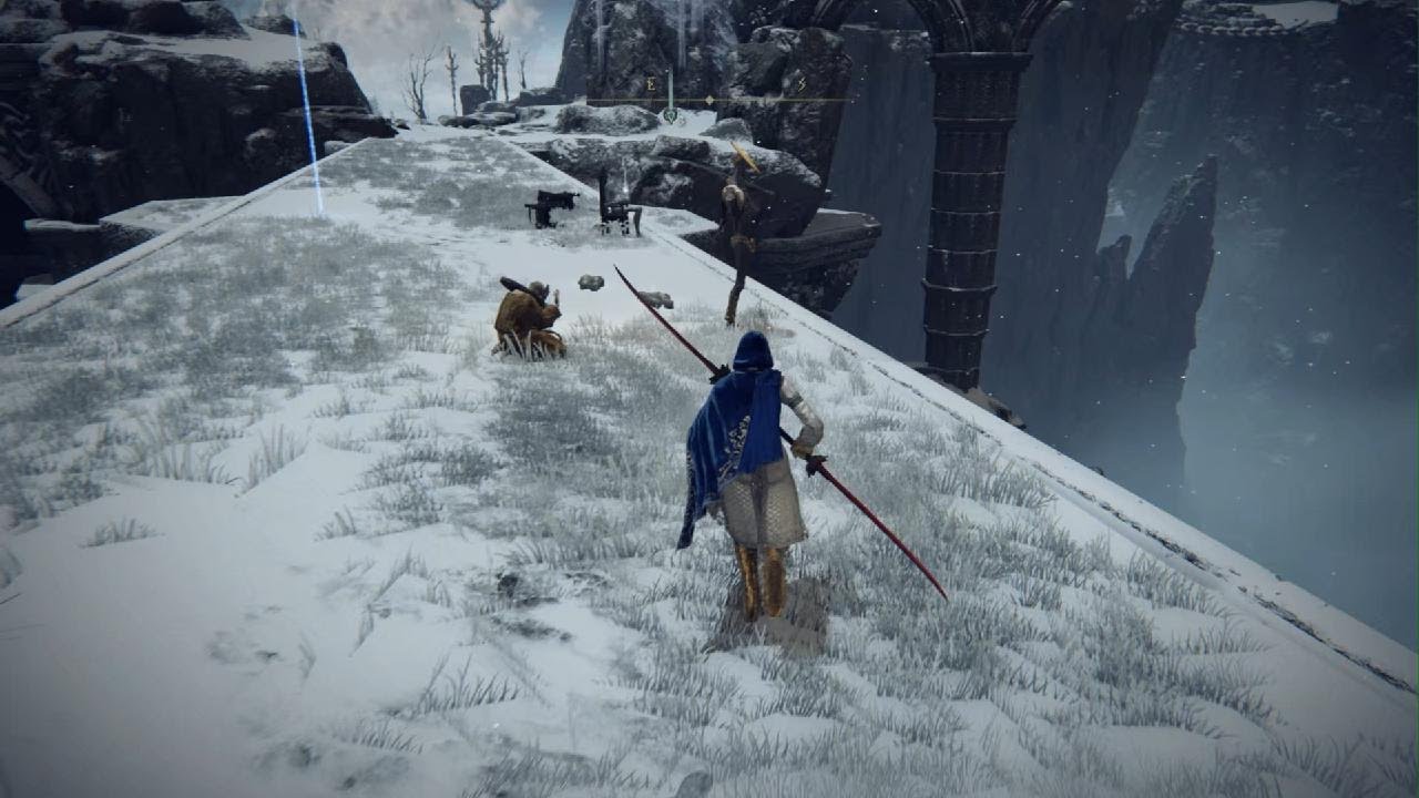 ELDEN RING Meeting Scribe Corhyn in Mountaintops of the Giants - YouTube