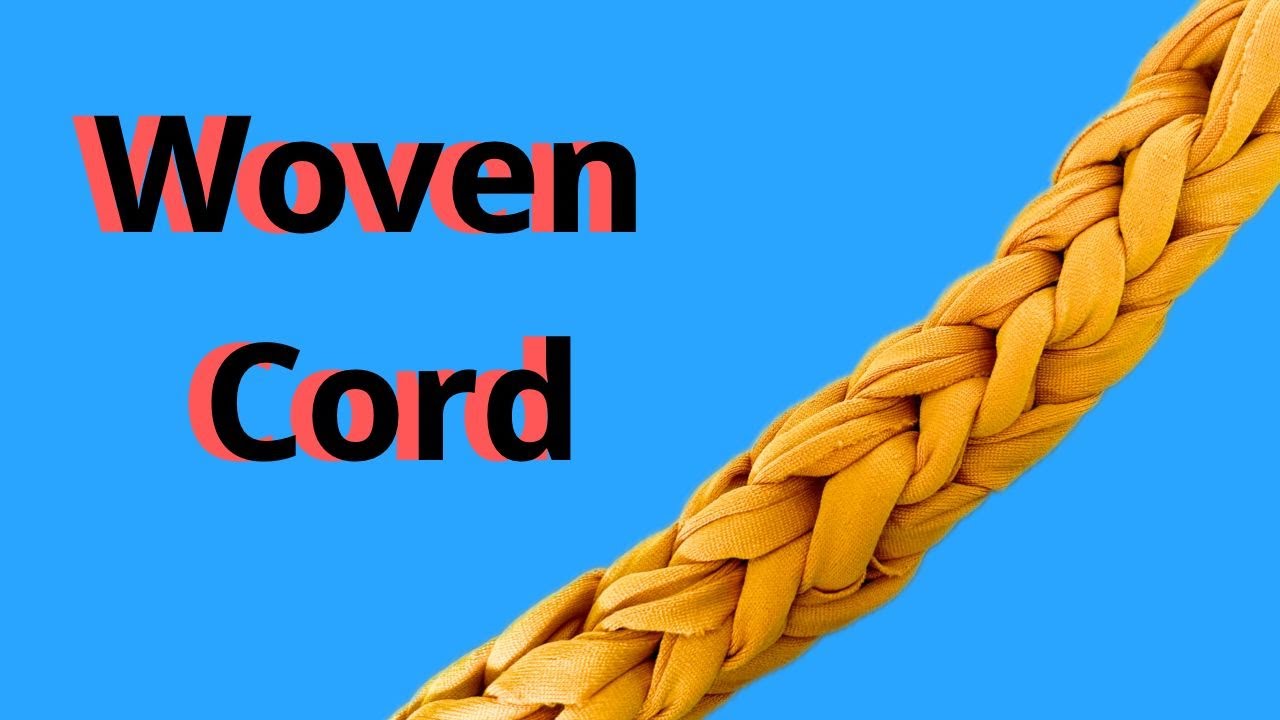 💕 How to make a cord with wool or T. The easiest step by step. - YouTube