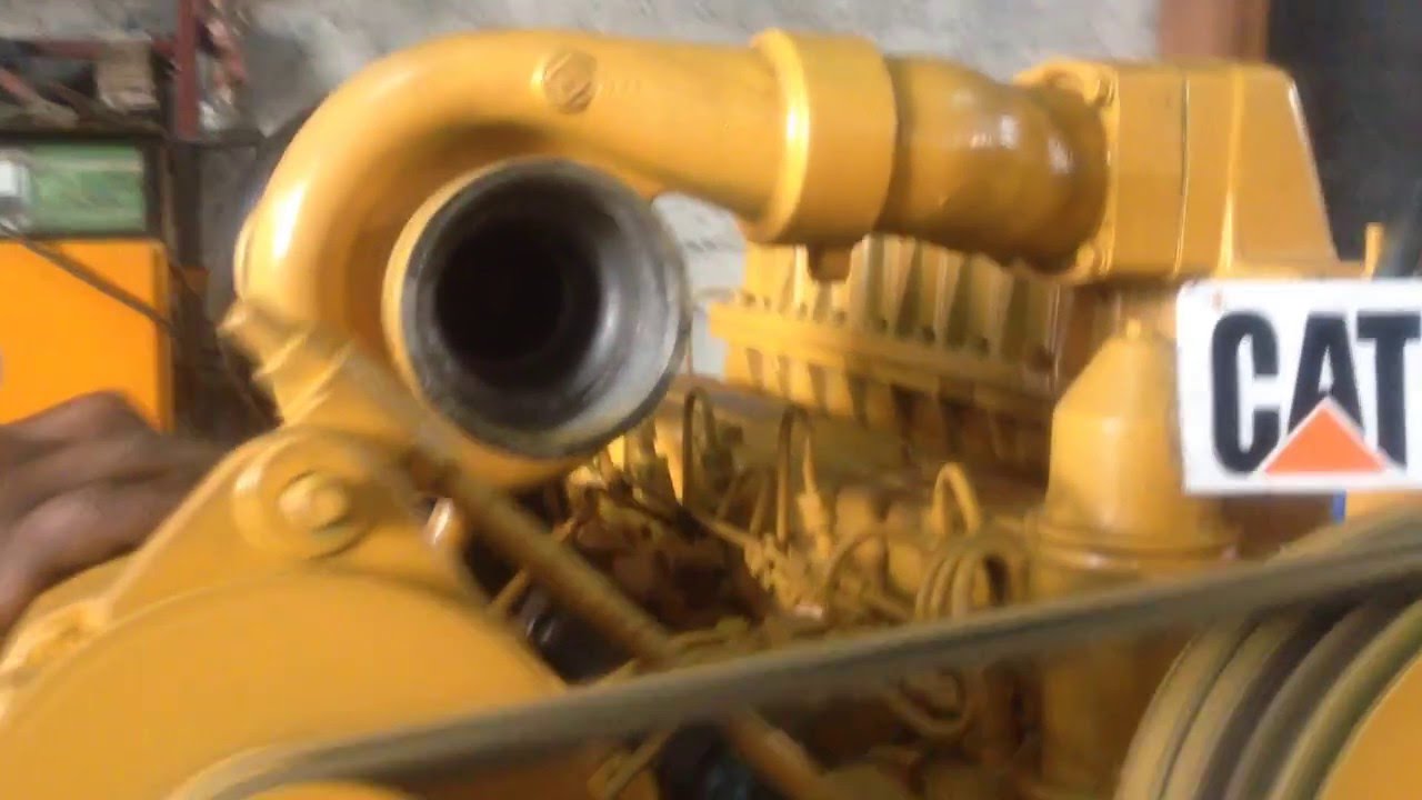 MOTOR CATERPILLAR 3306 - YouTube
