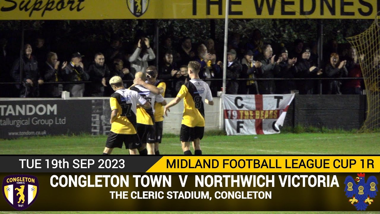 Congleton Town Vs Northwich Victoria (19.09.23) Midland Football League ...